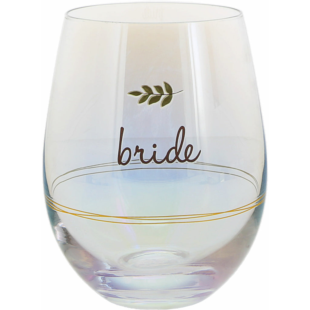 Bride 18 oz Stemless Wine Glass – Pavilion - Wholesale