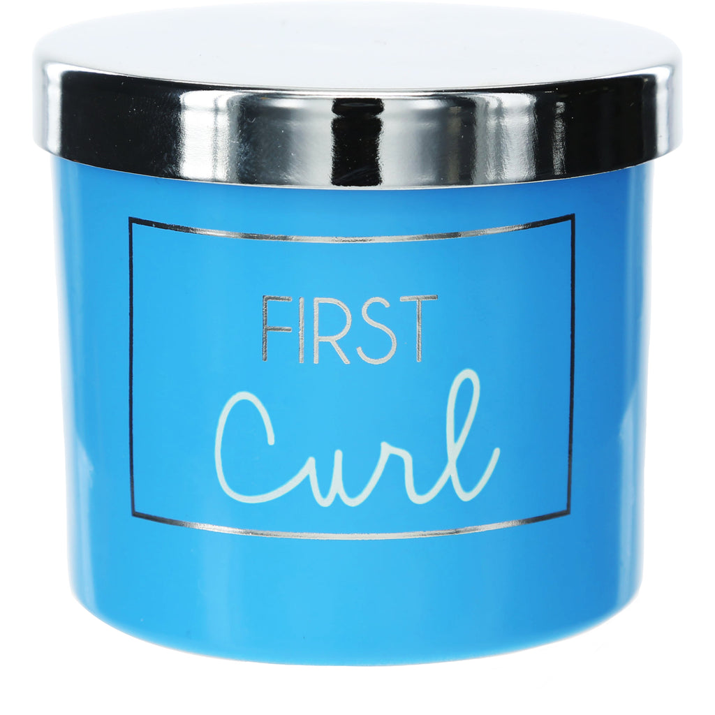 First Curl Blue 2.5" Glass Memory Box – Pavilion - Wholesale